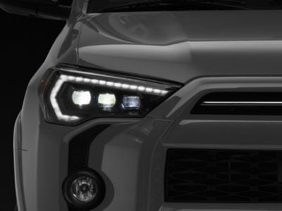 Morimoto Toyota 4-Runner XB LED Headlights; Black Housing; Clear Lens ...