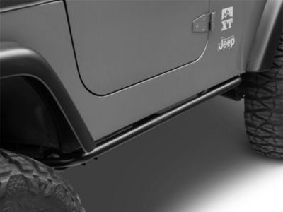 N-Fab Jeep Wrangler Cab Length RKR Side Rails - Textured Black J972RKR ...