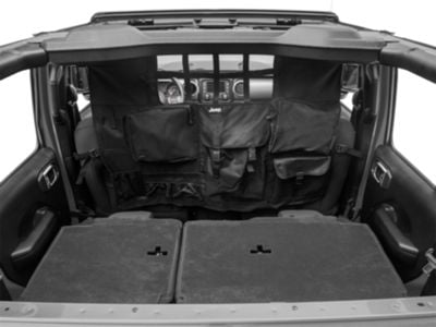 Jeep Licensed by RedRock Jeep Gladiator Cargo Net/Pet Divider with Jeep ...
