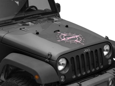 Jeep Licensed by RedRock Jeep Wrangler Compass Decal with Jeep Logo ...