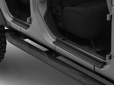 Jeep Licensed by RedRock Jeep Wrangler Door Entry Guards with Jeep Logo ...