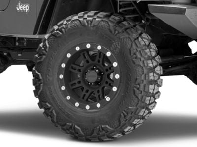 Pro Comp Wheels Jeep Wrangler 31 Series Stryker Matte Black Wheel; 15x8 ...