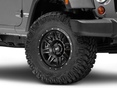 Pro Comp Wheels Jeep Wrangler 05 Series Torq Matte Black Wheel; 17x9 ...