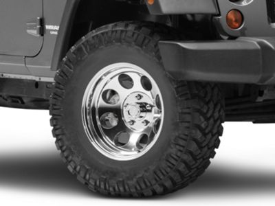 Pro Comp Wheels Jeep Wrangler Series 1069 Polished Wheel; 16x8; -12mm ...