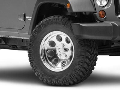 Pro Comp Wheels Jeep Wrangler Series 1069 Polished Wheel; 17x9; -6mm ...