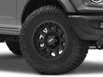 Pro Comp Wheels Bronco 32 Series Bandido Flat Black 6-Lug Wheel; 17x9 ...
