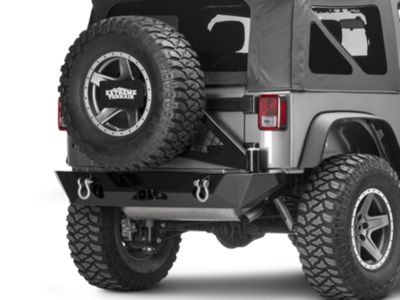 Poison Spyder Jeep Wrangler RockBrawler II Rear Bumper with Tire ...