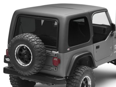 Jeep Wrangler Two-Piece Hard Top for Half Doors (97-06 Jeep Wrangler TJ ...