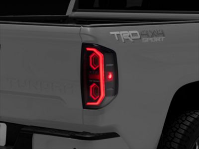 Raxiom Tundra LED Ring Tail Lights; Black Housing; Clear Lens TU30011 ...