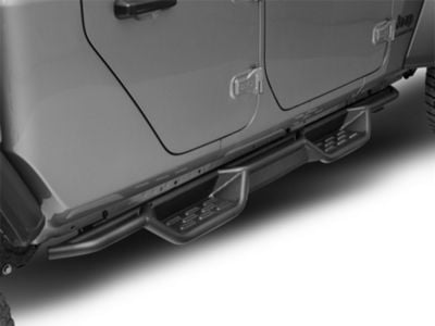 RedRock Jeep Gladiator HD Drop Side Step Bars JG3342 (20-26 Jeep ...