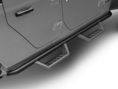 RedRock Jeep Gladiator Tubular Drop Steps JG8018 (20-25 Jeep Gladiator ...