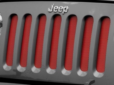 Daystar Jeep Wrangler Hood Latch Upgrade - Red KJ09145RE (07-18 Jeep ...