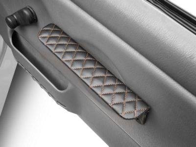 RedRock Jeep Wrangler Door Arm Rests; Black J165200 (97-06 Jeep ...