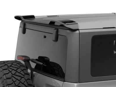 RedRock Bronco Rear Spoiler; Gloss Black FB28516 (21-24 Bronco w/ Hard ...