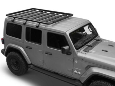 RedRock Jeep Wrangler Multi-Function Platform Style Aluminum Roof Rack ...