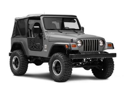 RedRock Jeep Wrangler Old Glory Doors with Mirrors J130908 (97-06 Jeep ...