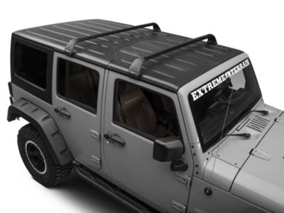 Rhino-Rack Jeep Wrangler Vortex SG 2 Bar Roof Rack; Black SG59 (07-10 ...