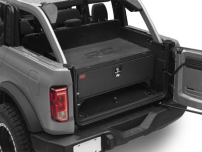 Rough Country Bronco Metal Storage Box with Slide Out Lockable Drawer ...