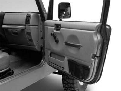 Rugged Ridge Jeep Wrangler Door Box & Console Trail Net Kit 13551.21 ...