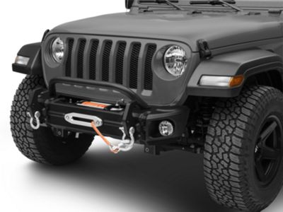 Rugged Ridge Jeep Wrangler Arcus Front Bumper with Over-Rider Hoop ...
