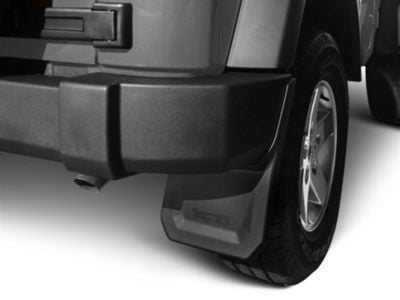 Rugged Ridge Jeep Wrangler Splash Guard Kit - Front & Rear 11642.10 (07 ...