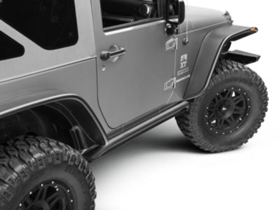 Smittybilt Jeep Wrangler XRC Rock Sliders 76890 (07-18 Jeep Wrangler JK ...