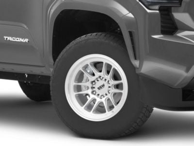SSW Off-Road Wheels Tacoma Raptor Machined Silver 6-Lug Wheel; 17x9 ...