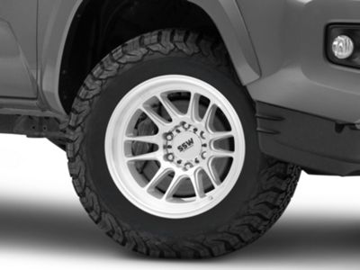 SSW Off-Road Wheels Tacoma Raptor Machined Silver 6-Lug Wheel; 17x9 ...