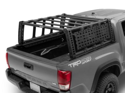 Go Rhino Tacoma XRS Overland Xtreme Rack; Textured Black 5951000T (16 ...