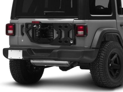 Teraflex Jeep Wrangler Alpha HD Hinged Spare Tire Carrier and ...
