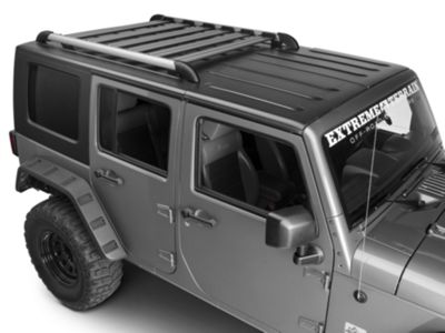 Teraflex Jeep Wrangler Nebo Roof Rack Cargo Slat Kit; Silver 4722050 ...