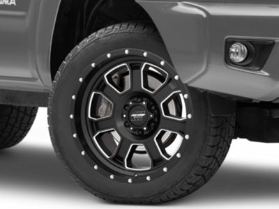 Pro Comp Wheels Tacoma Sledge Satin Black Milled 6-Lug Wheel - 20x9 ...