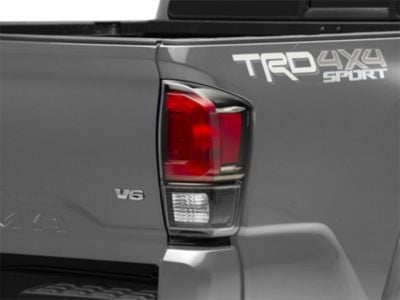 Toyota Tacoma TRD Pro Tail Lights; Black Housing; Clear Lens 81560 ...