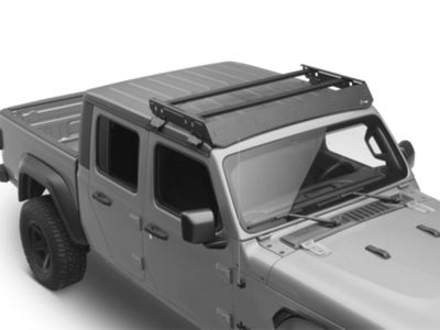 TrailRax Jeep Gladiator Modular Half Roof Rack with Standard Wind ...