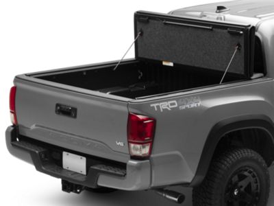 Tacoma Ultra Flex Tri-Fold Tonneau Cover; Black Textured (16-23 Tacoma ...