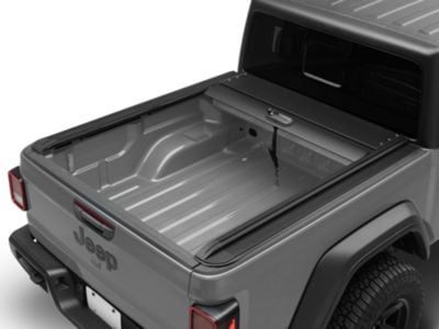 Jeep Gladiator Retractable Tonneau Cover; Black (22-25 Jeep Gladiator ...