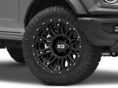 XD Bronco Hoss II Gloss Black 6-Lug Wheel; 20x9; 0mm Offset ...